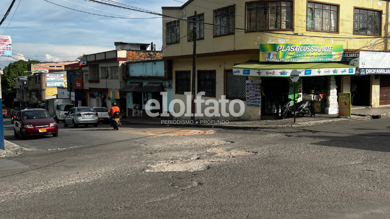 Denuncian que la Alcaldía solo ‘maquilla’ el deterioro vial de la Plaza ...