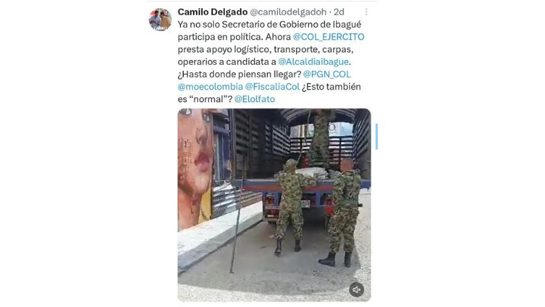 Piden a la Procuraduría investigar sí el Ejército apoyó en logística a ...